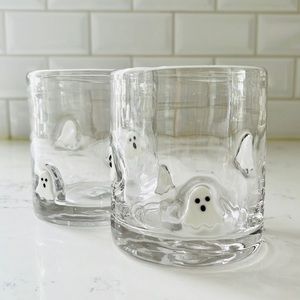 Crate&Barrel | Dining | Cratebarrel Double Old Fashioned Ghost Glasses ...